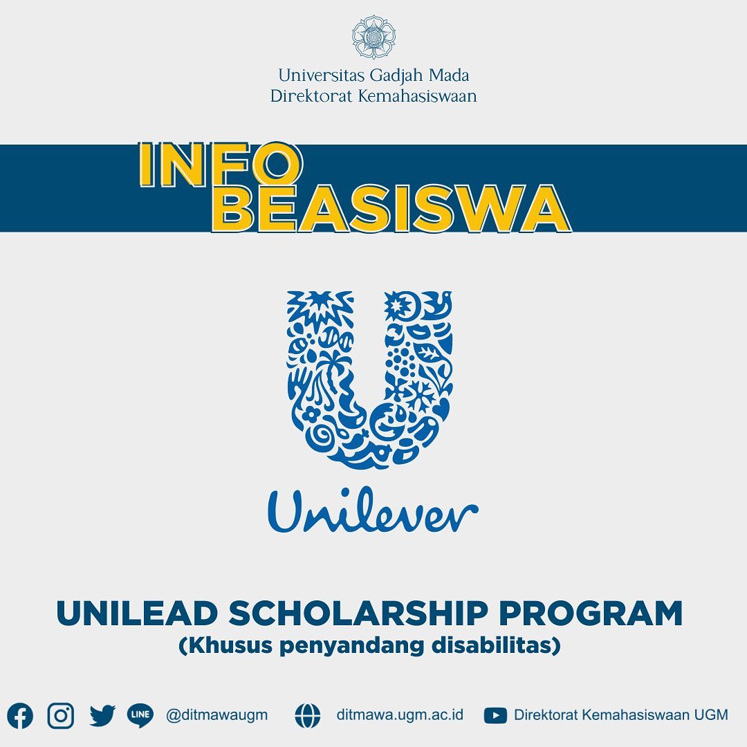 Info Beasiswa UniLead Scholarship 2022 – Himatika UGM