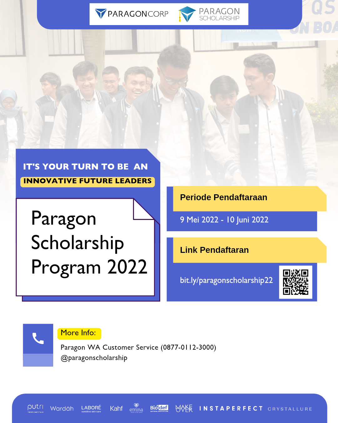 Paragon Scholarship 2022 – Himatika UGM