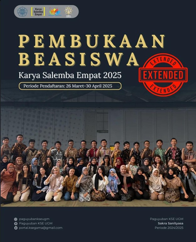 Info Beasiswa Karya Salemba Empat 2025 (extend) – Himatika UGM
